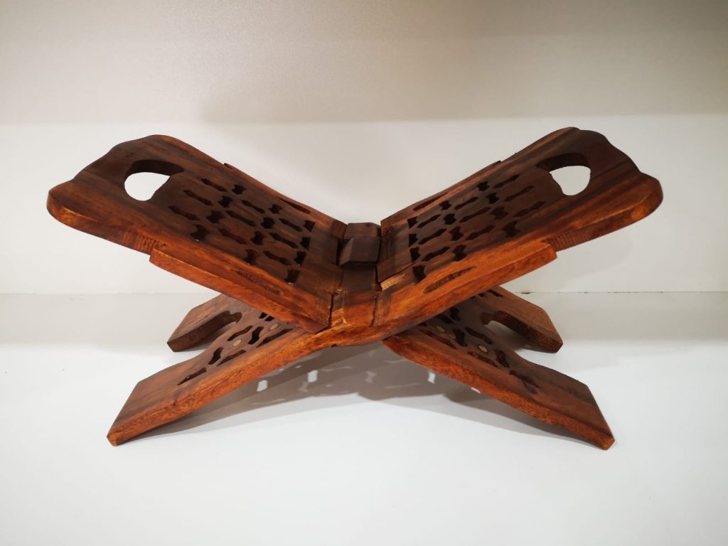 Carved Wooden Quraan Stands