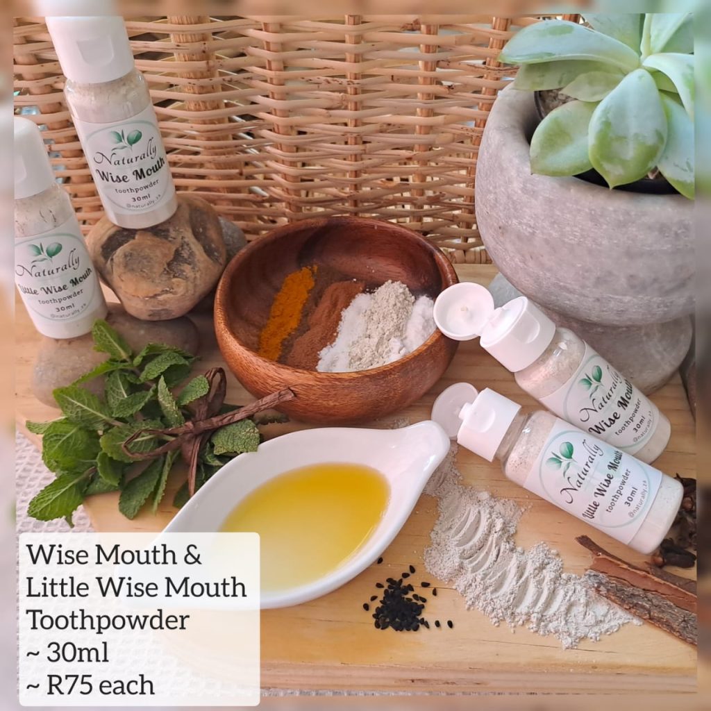 Naturally Wise Mouth and Little Wise Mouth Tooth powder