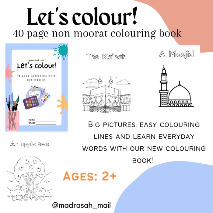 Let's colour! Colouring book