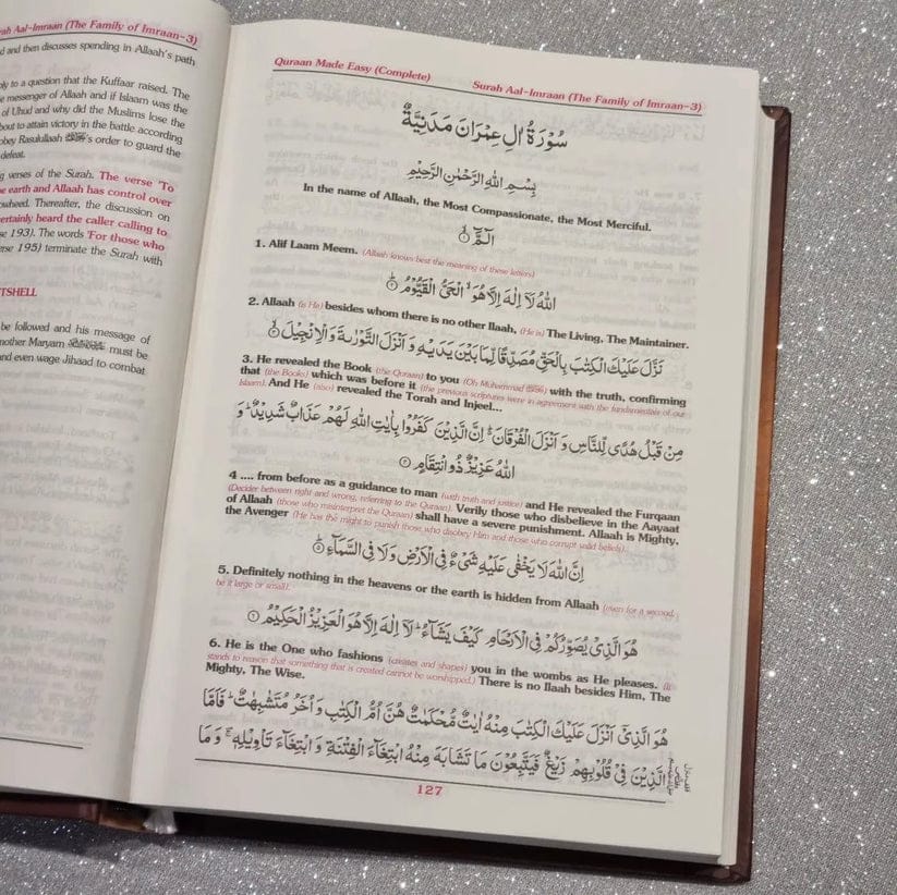The Original Quran Made Easy Arabic with English Translation